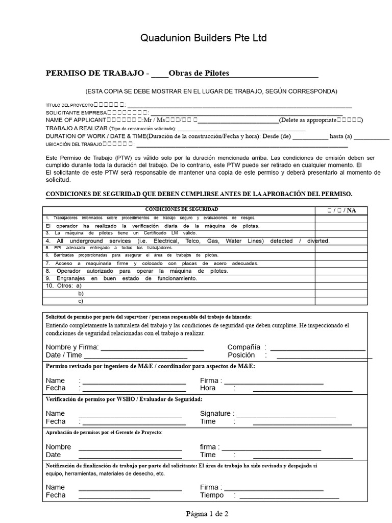 EHS 2-F6 PTW Pilas Rev1 | PDF
