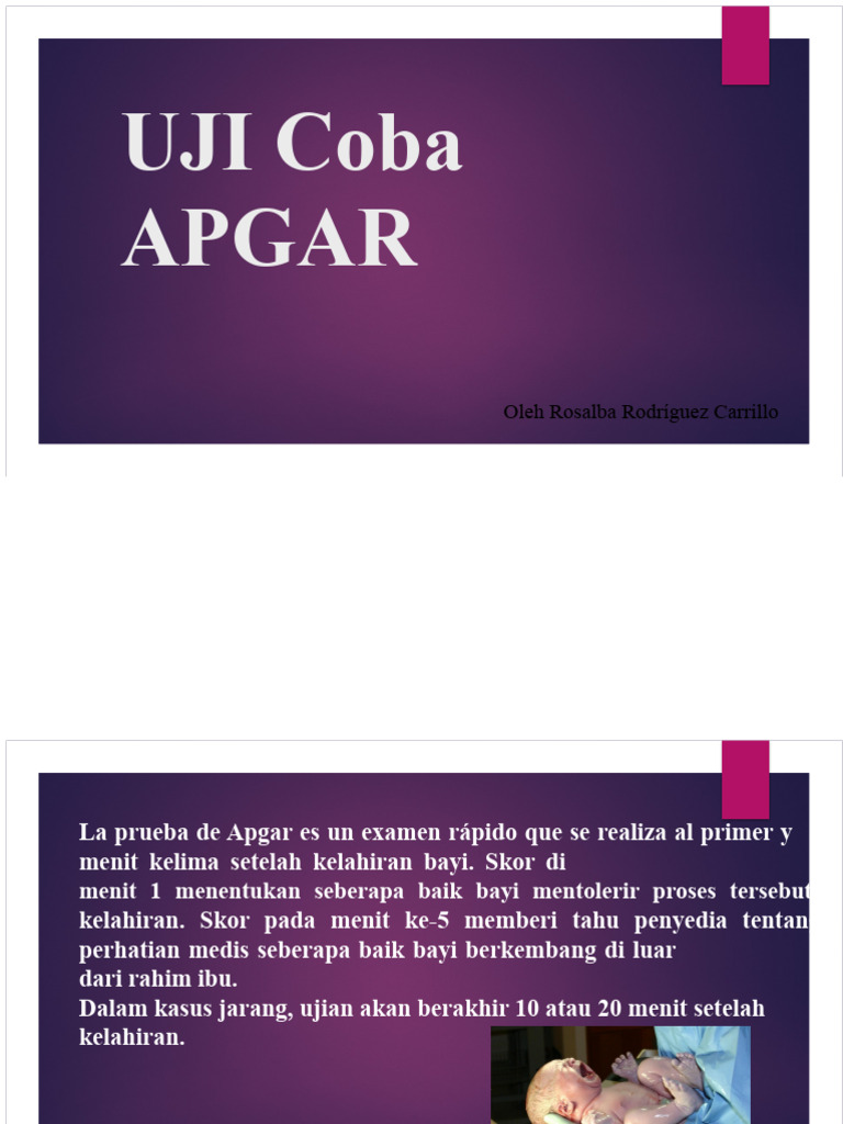 Tes Apgar | PDF