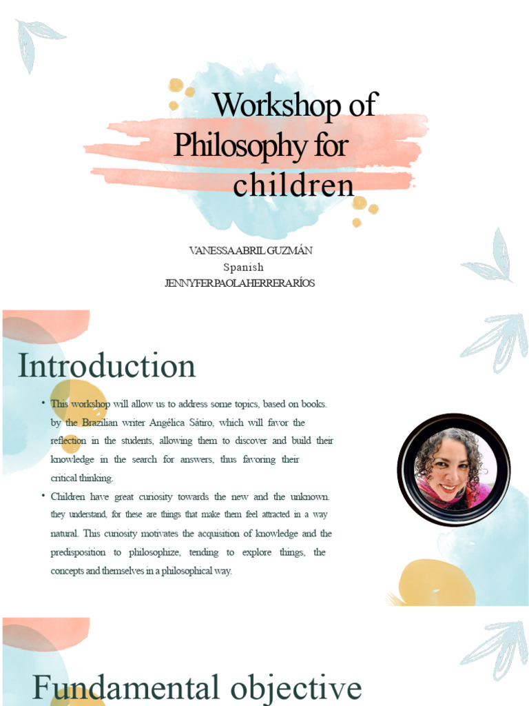 Workshop - Philosophy For Children | PDF | Thought | Cognitive Science