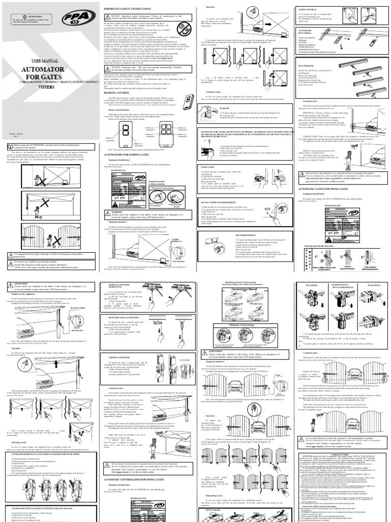 P30564 User Automators PPA REV1 | PDF | Remote Control | Electrical Wiring