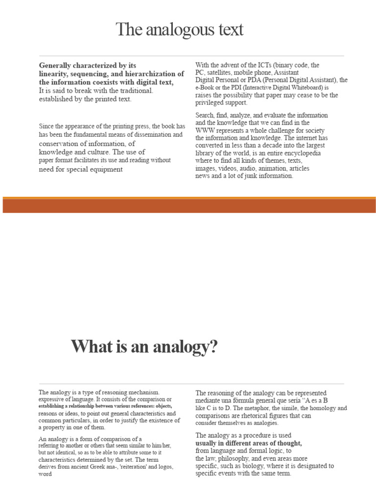 Understanding Analogies and Their Types | PDF | Analogy | Logical ...