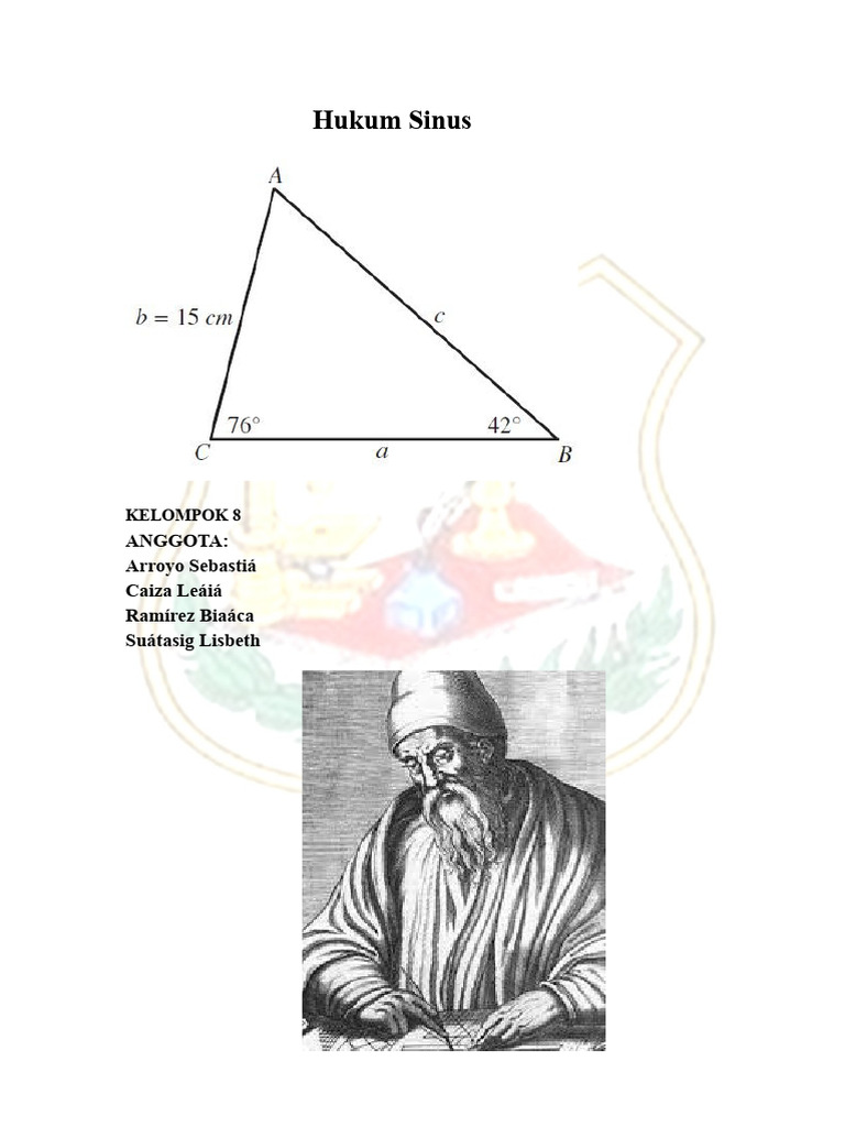 Hukum Sine | PDF