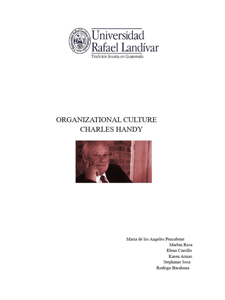 Charles Handy Model | PDF | Organizational Culture | Apollo