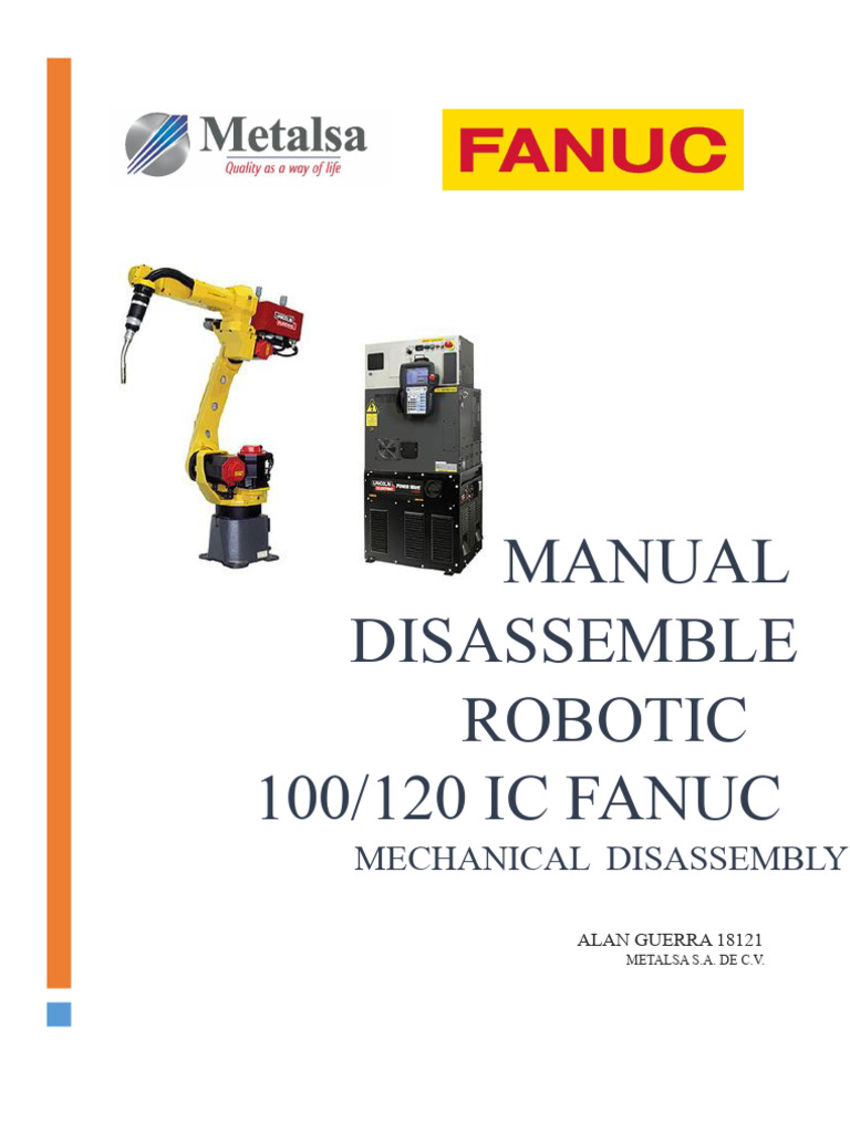 Fanuc Robotic Mechanical Disassembly Manual | PDF | Equipment | Machines