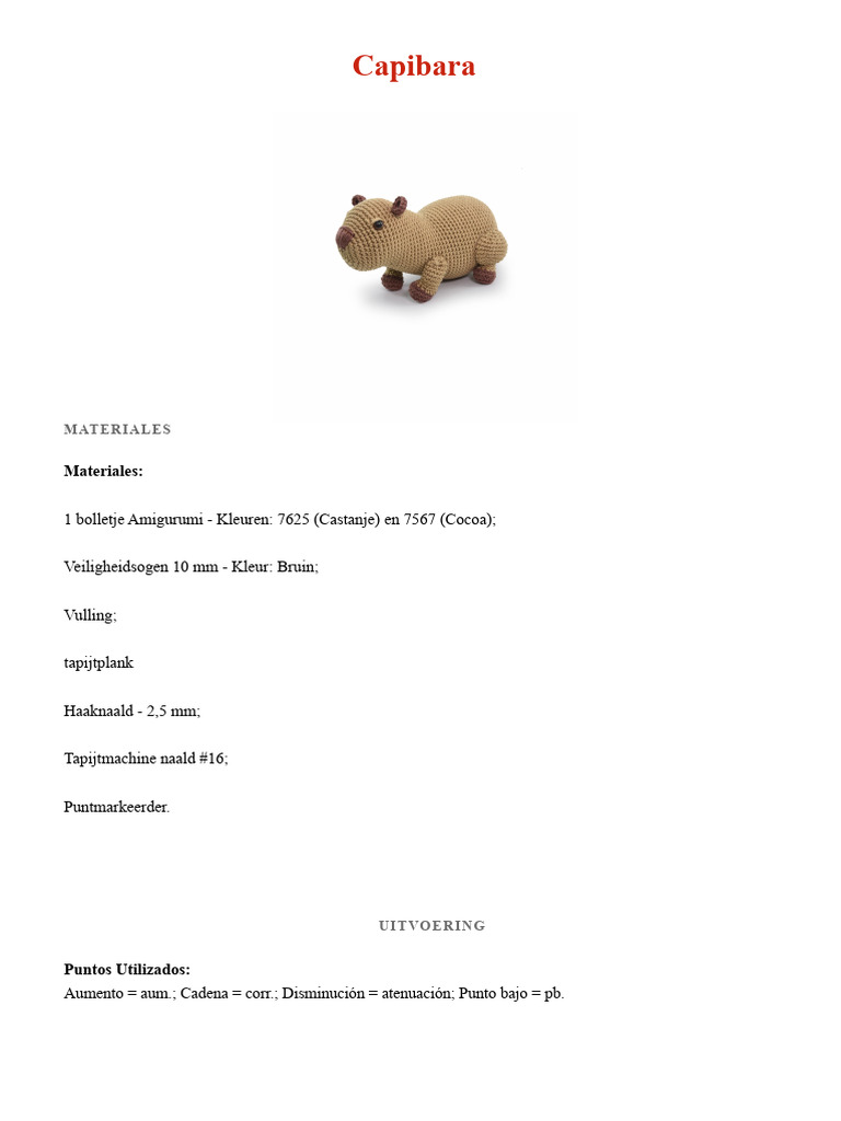 Capibara Door Circulo PDF | PDF