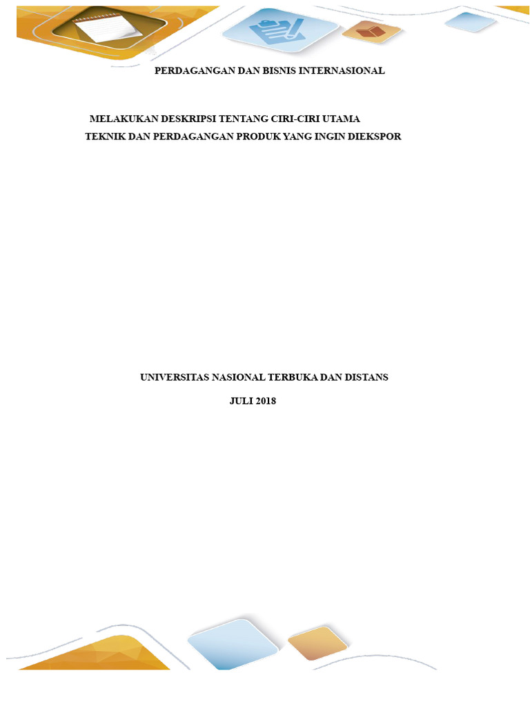 Unit 1 Task 2 International Trade and Business Unad | PDF