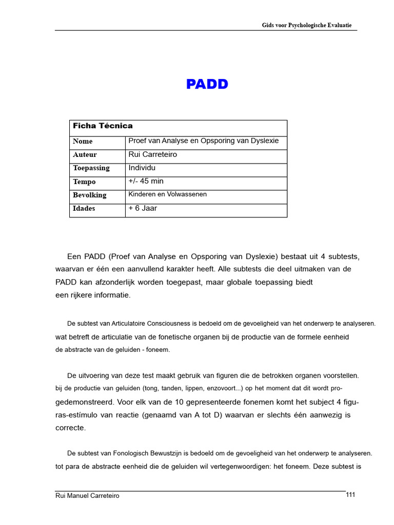 Padd | PDF