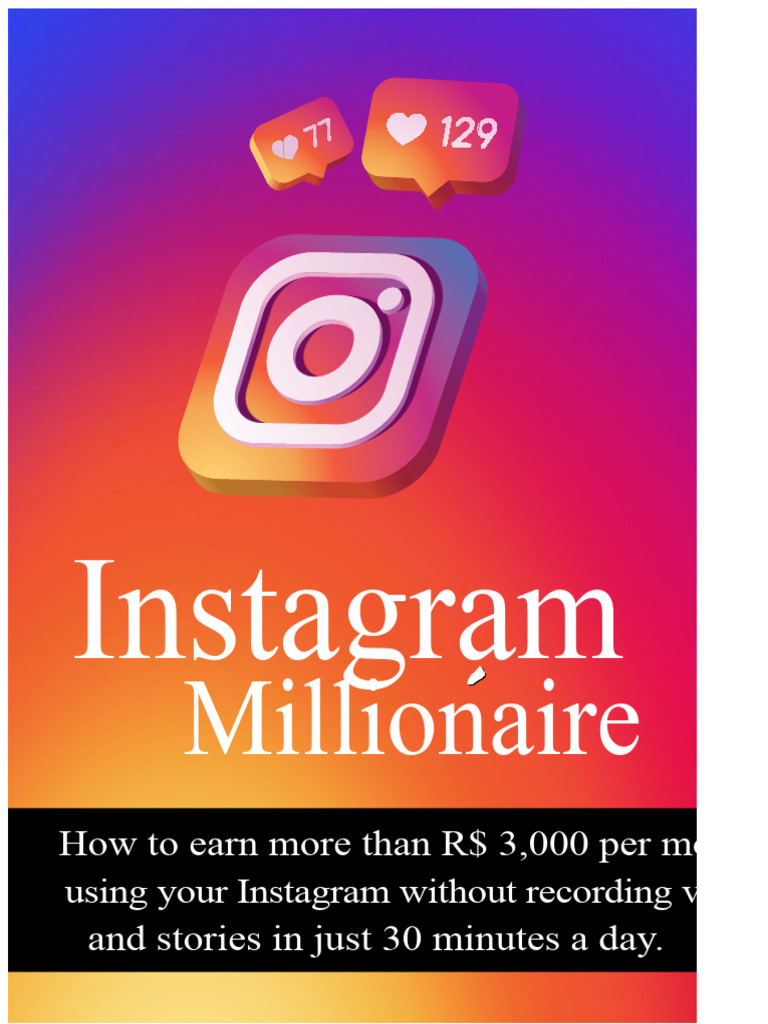 Earn R$3,000 Monthly on Instagram | PDF