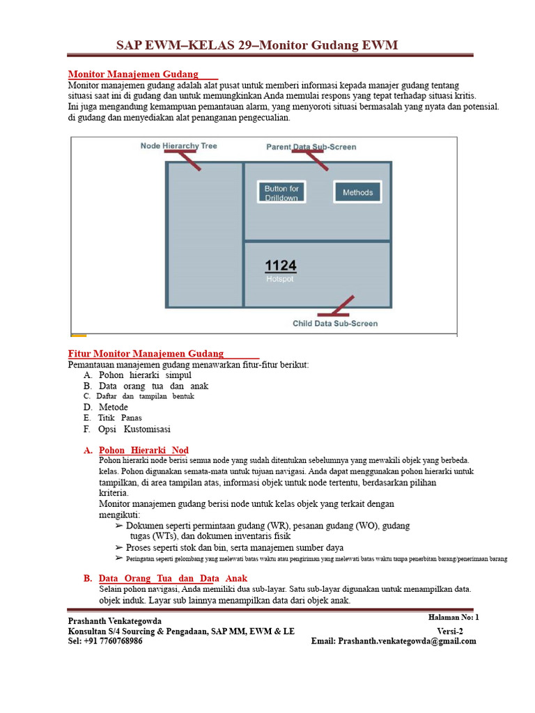 KELAS EWM 29 - Monitor Gudang EWM | PDF