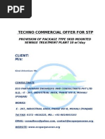STP Design Calculation | PDF | Water Supply | Environmental Science