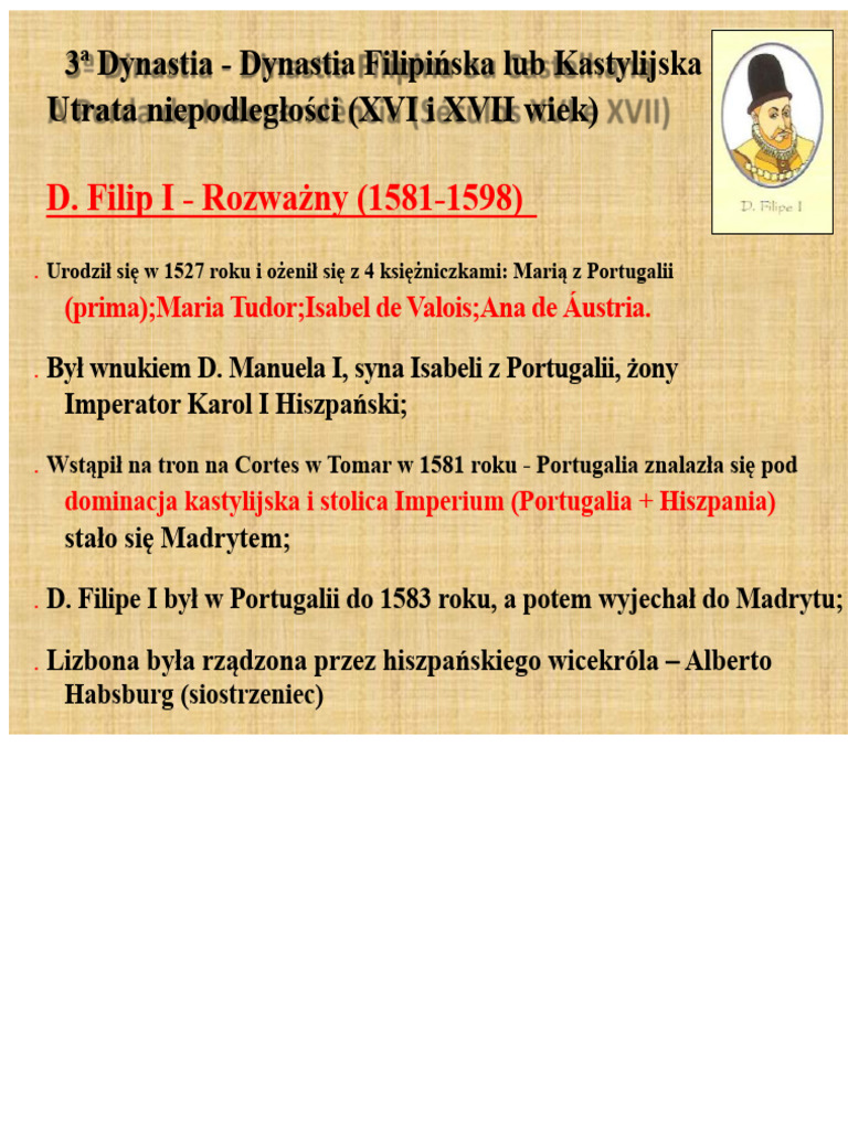 H.P. - 3. I 4. Dynastia | PDF