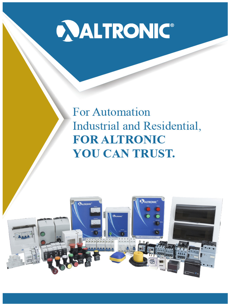 106 - Complete Catalog Altronic | PDF | Relay | Alternating Current