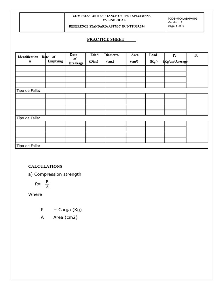 Laboratory Sheet Compression | PDF