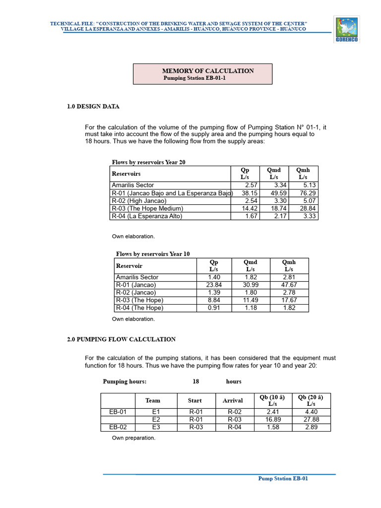 Drinking Water & Sewage System Design | PDF | Pump | Chemical Engineering