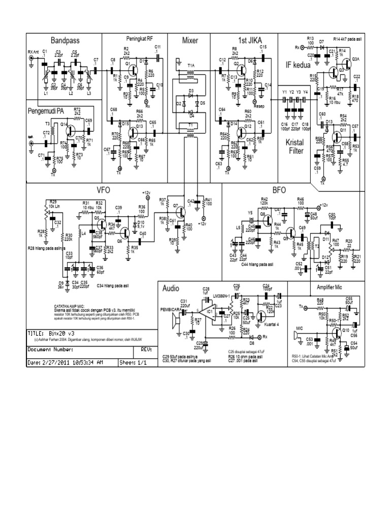 Bitx20 v3 | PDF