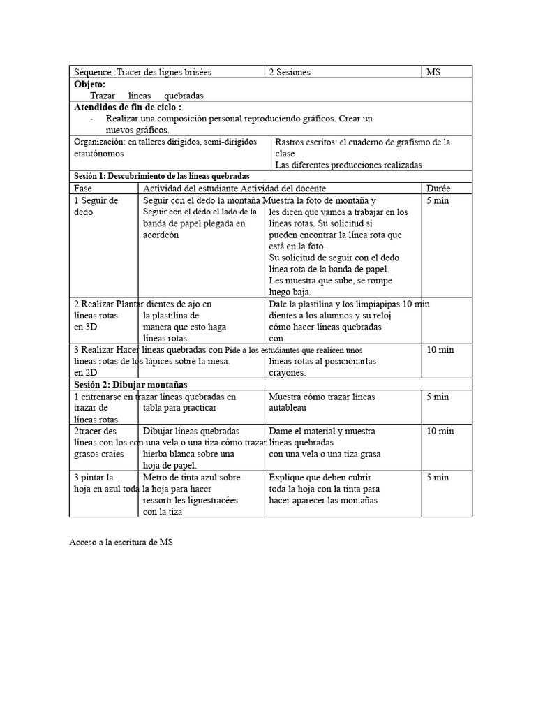 Líneas Quebradas | PDF