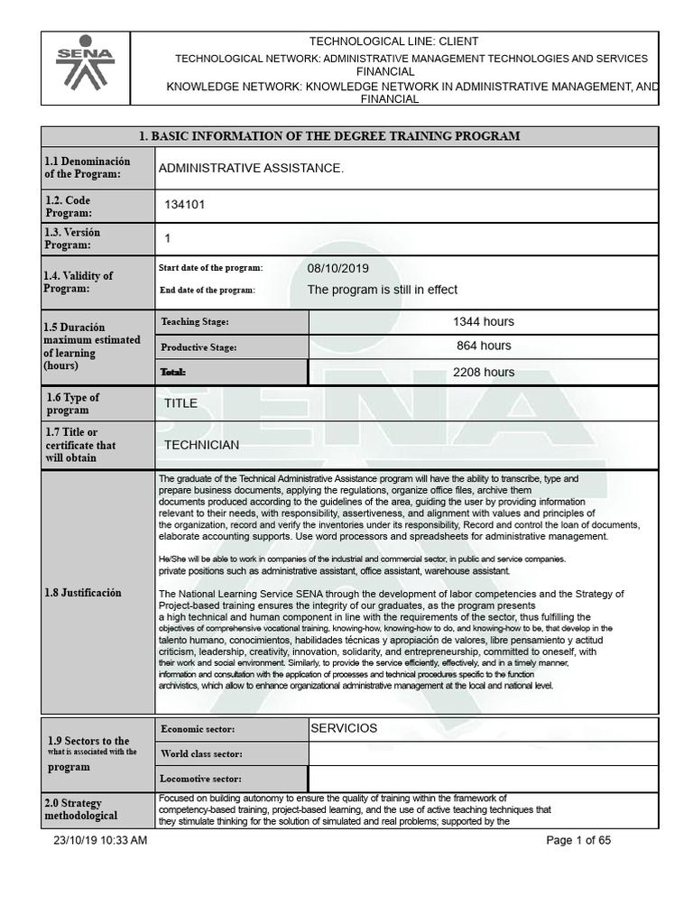 Administrative Assistance Program Overview | PDF | Occupational Safety ...