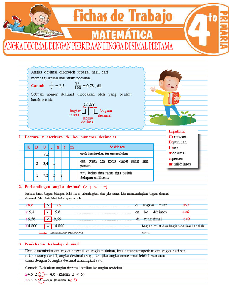 Panduan Lengkap Angka Desimal | PDF