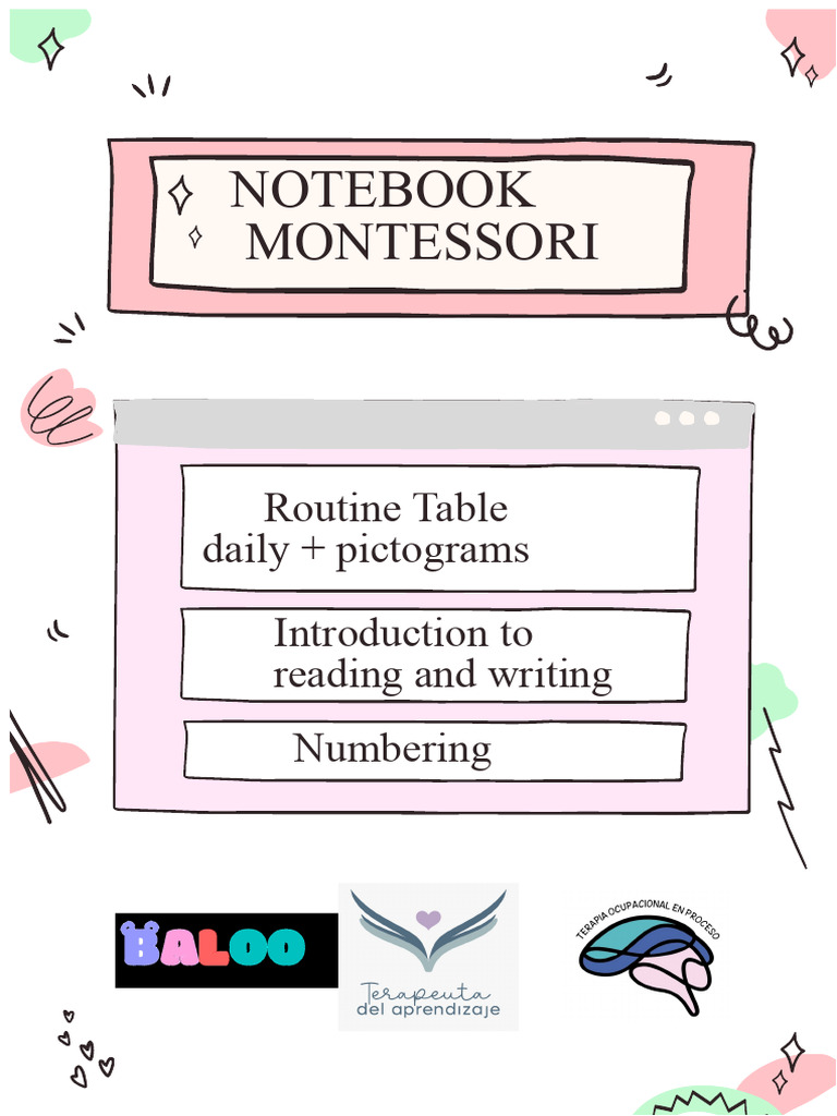 Montessori Booklet | PDF | Montessori Education | Literacy