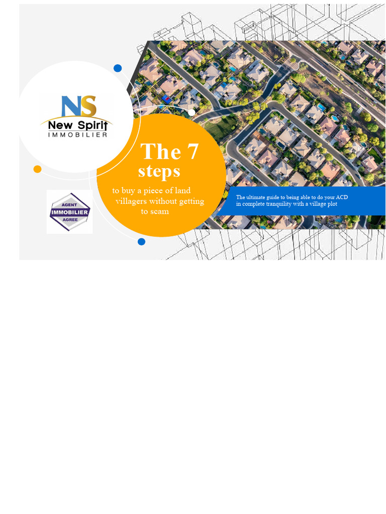 EBOOK - The 7 Steps To Buy A Village Plot | PDF