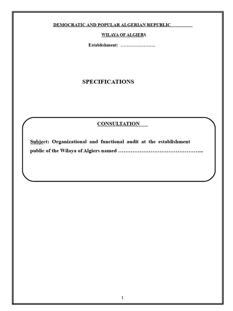 CDC Type Finalised Organisational and Functional Audit | PDF | Internal ...