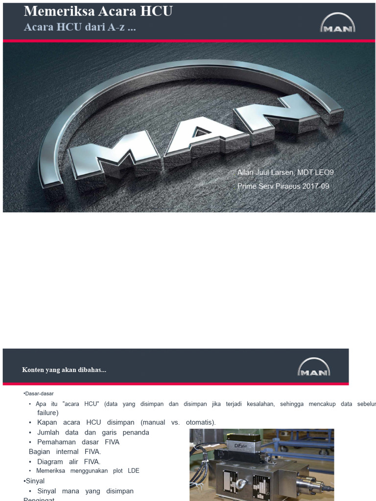 Analisis Acara HCU pada MAN Diesel | PDF