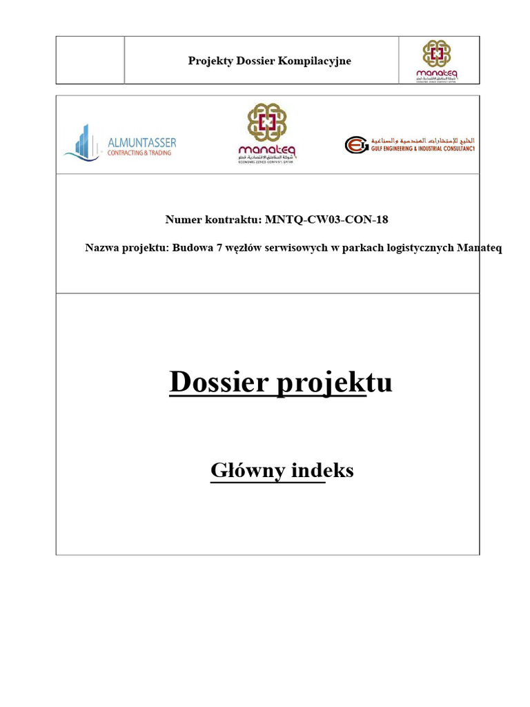 Dossier Projektu | PDF