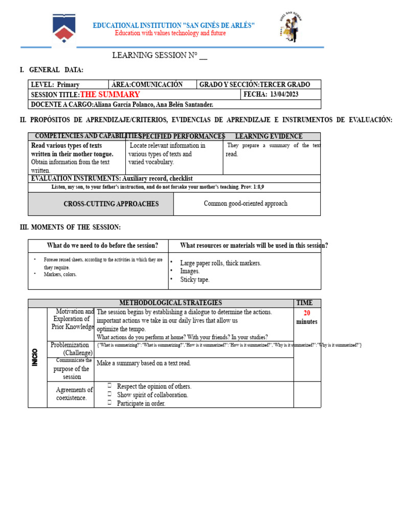 Session Summary | PDF | Behavioural Sciences | Cognitive Science