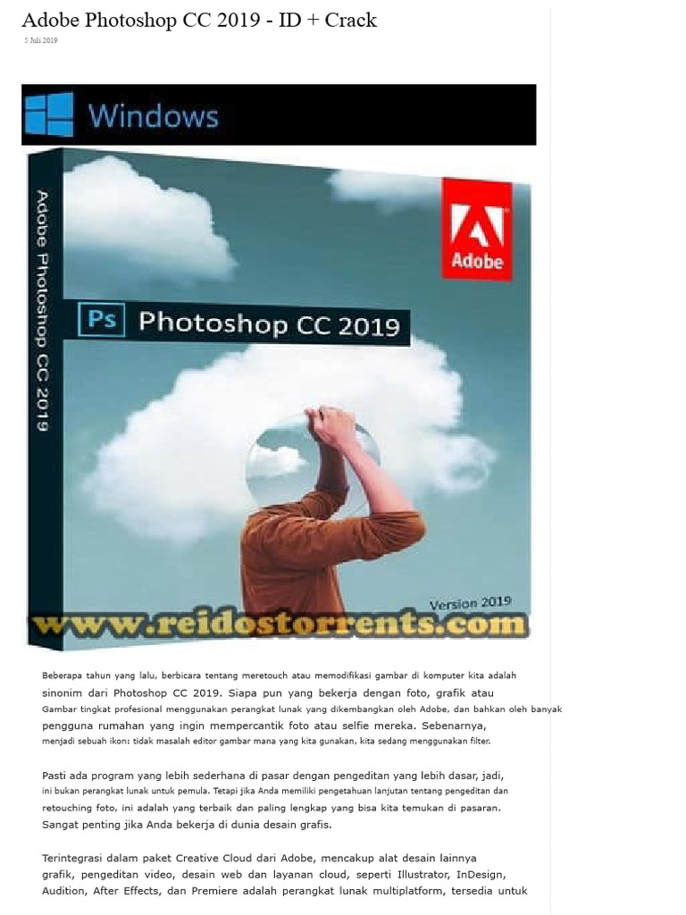 Photoshop CC 2019: Fitur dan Instalasi | PDF