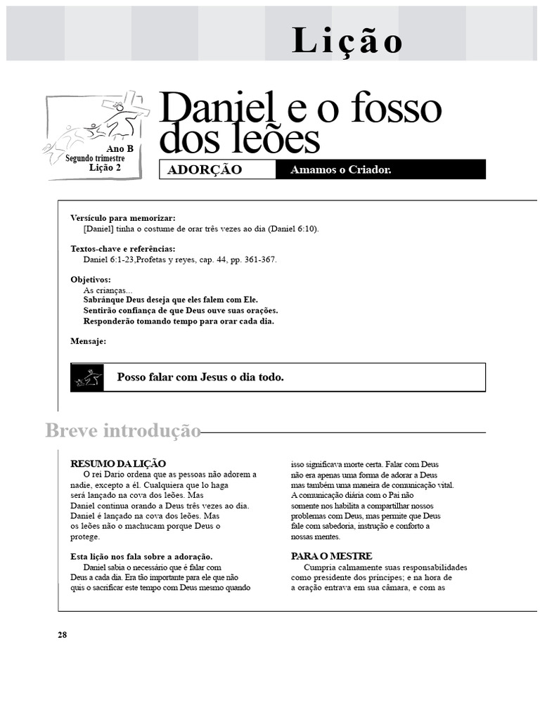 Daniel: Oração e Adoração Diária | PDF | Daniel (personagem Bíblica ...