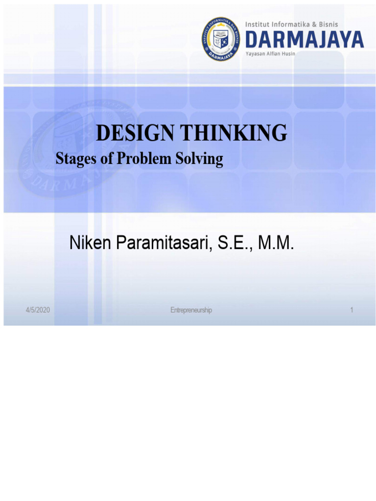 04 - Design Thinking | PDF | Design Thinking | Thought