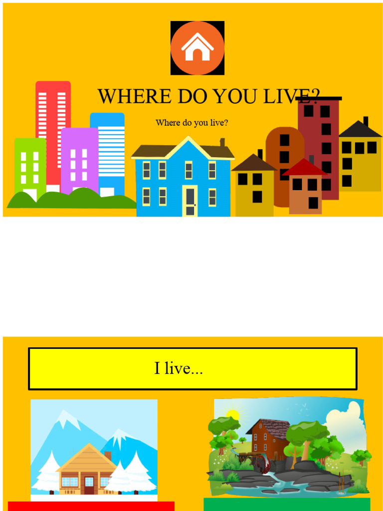 Where Do You Live | PDF | Linguistics