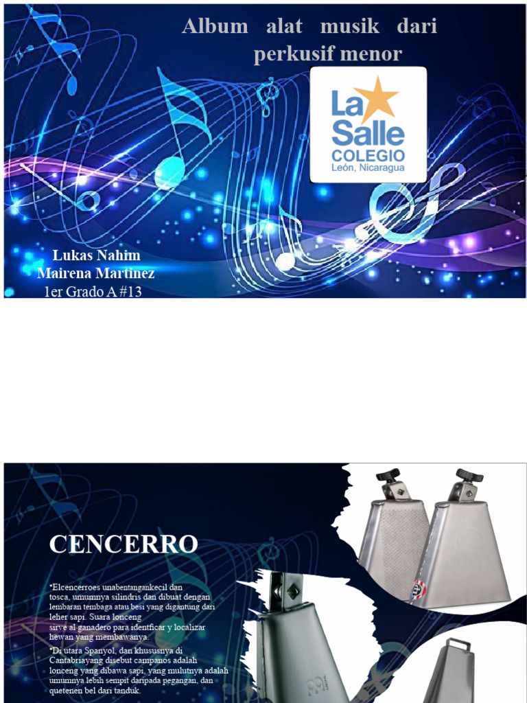 Alat Musik Perkusi Tradisional Latin | PDF