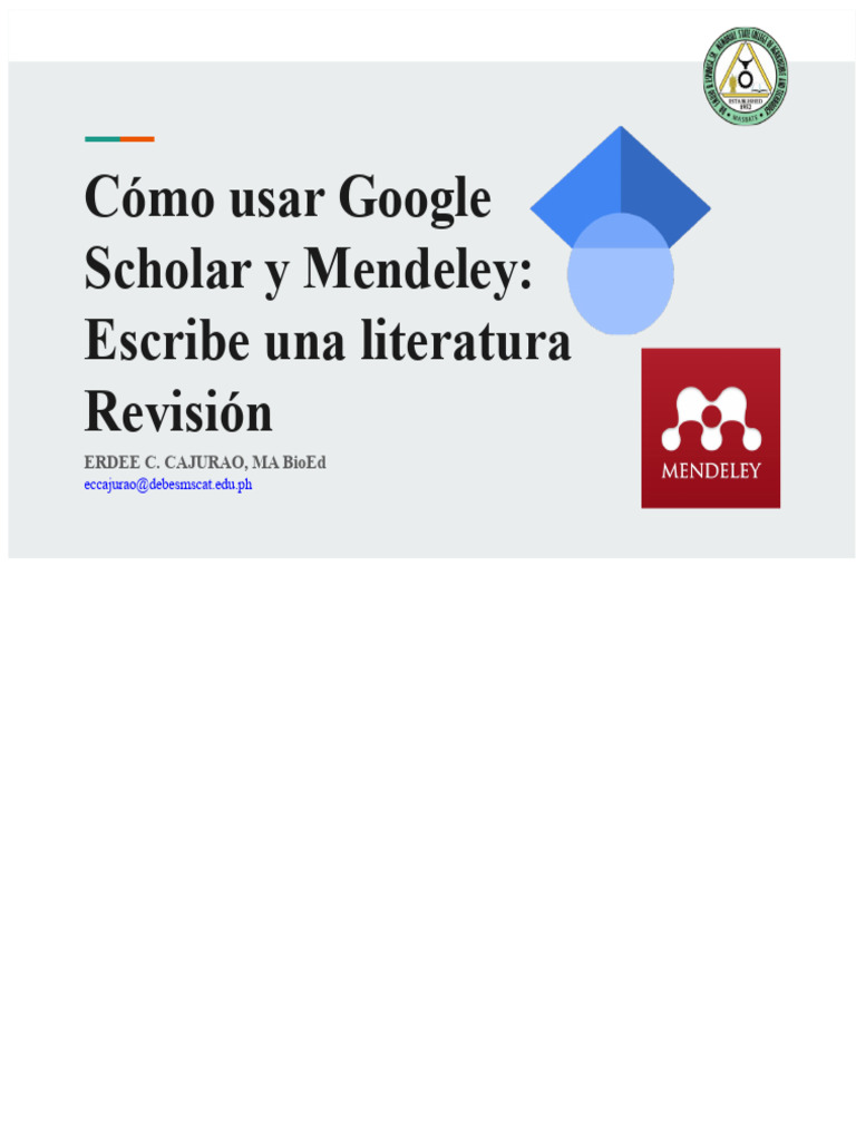 Google Scholar Mendeley RRL | PDF | Informática | Software