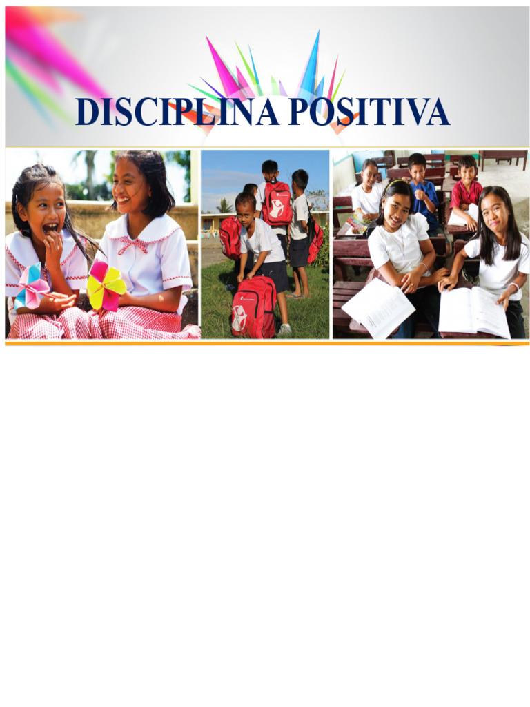 Estrategias de Disciplina Positiva en Aula | PDF | Comportamiento ...