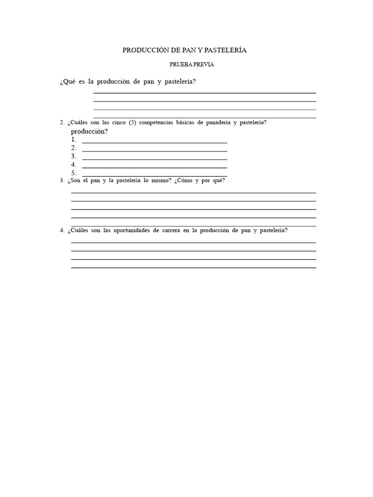 PRUEBA PRE BPP y PRUEBA POST BPP | PDF