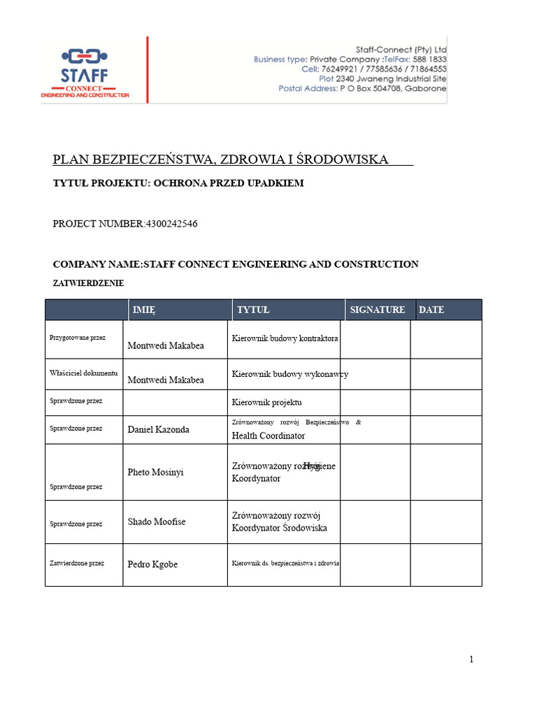 Ona Plan | PDF
