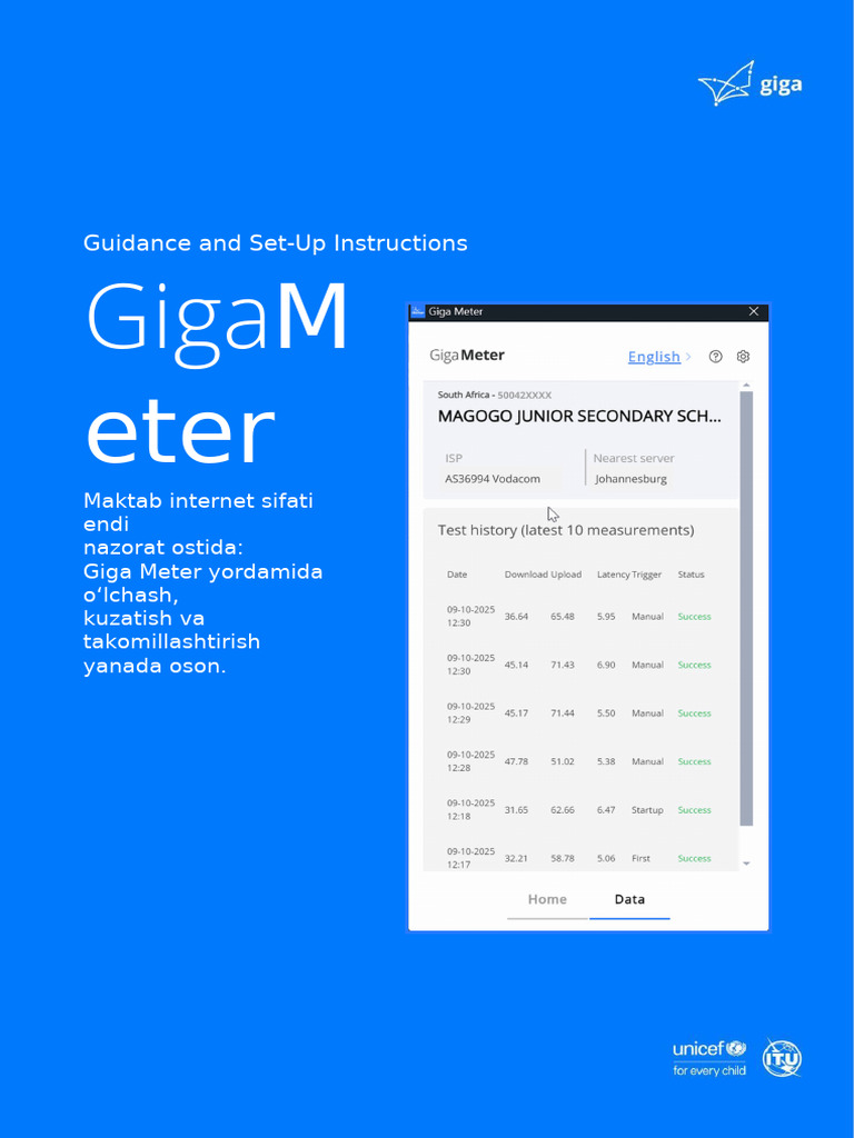 GigaMeter - Installations Ko'Rsatmalari Uzbek | PDF