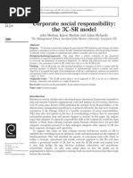 CLARKSON (1995) - A Stakeholder Framework For Analyzing | PDF ...