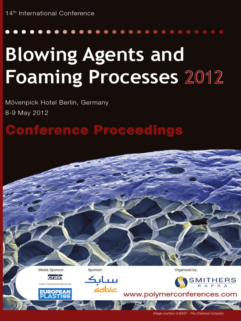 Blowing Agents & Foaming Processes 2012 | PDF | Sodium Bicarbonate ...