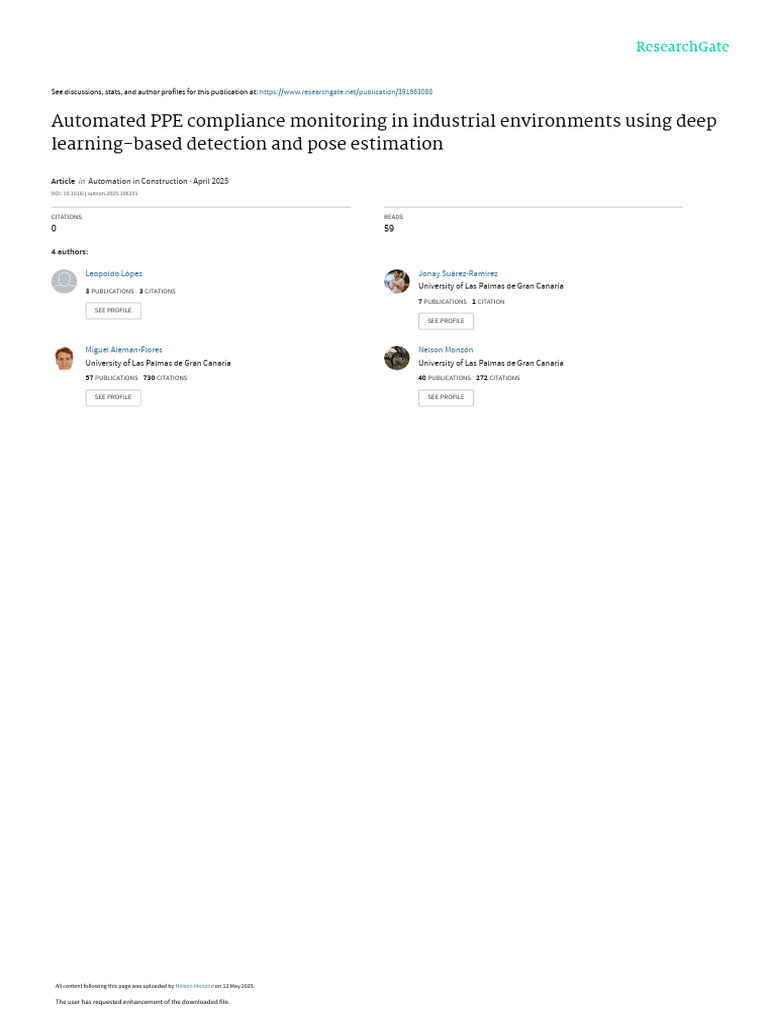 HSE Paper AIC Journal Published Version | PDF | Personal Protective ...