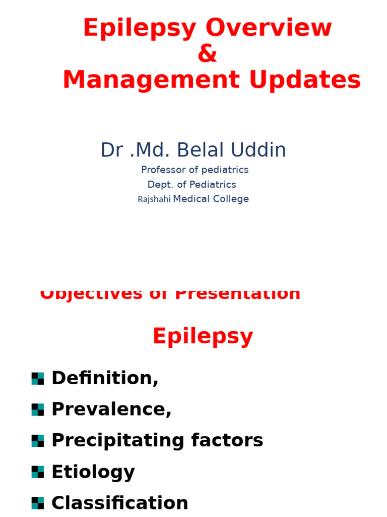 Epilepsy Overview Final Presentation (Autosaved) | PDF | Epilepsy ...