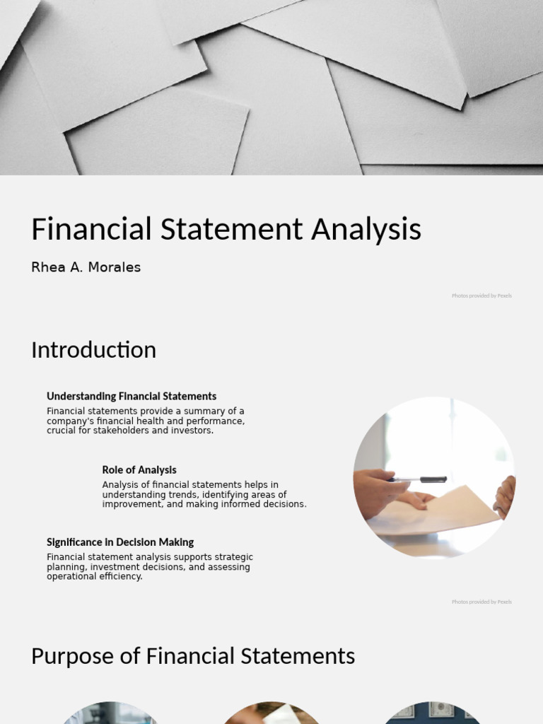 Financial Statements Analysis | PDF | Equity (Finance) | Financial ...