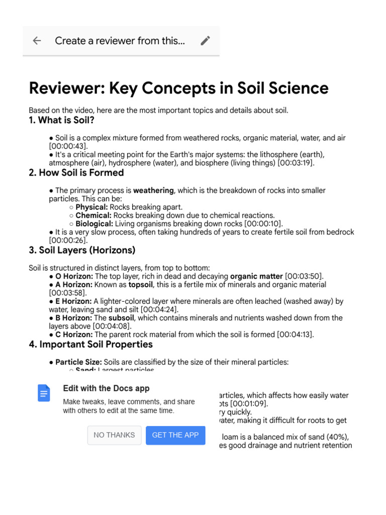 Essential Soil Science Concepts Explained | PDF | Soil | Clay