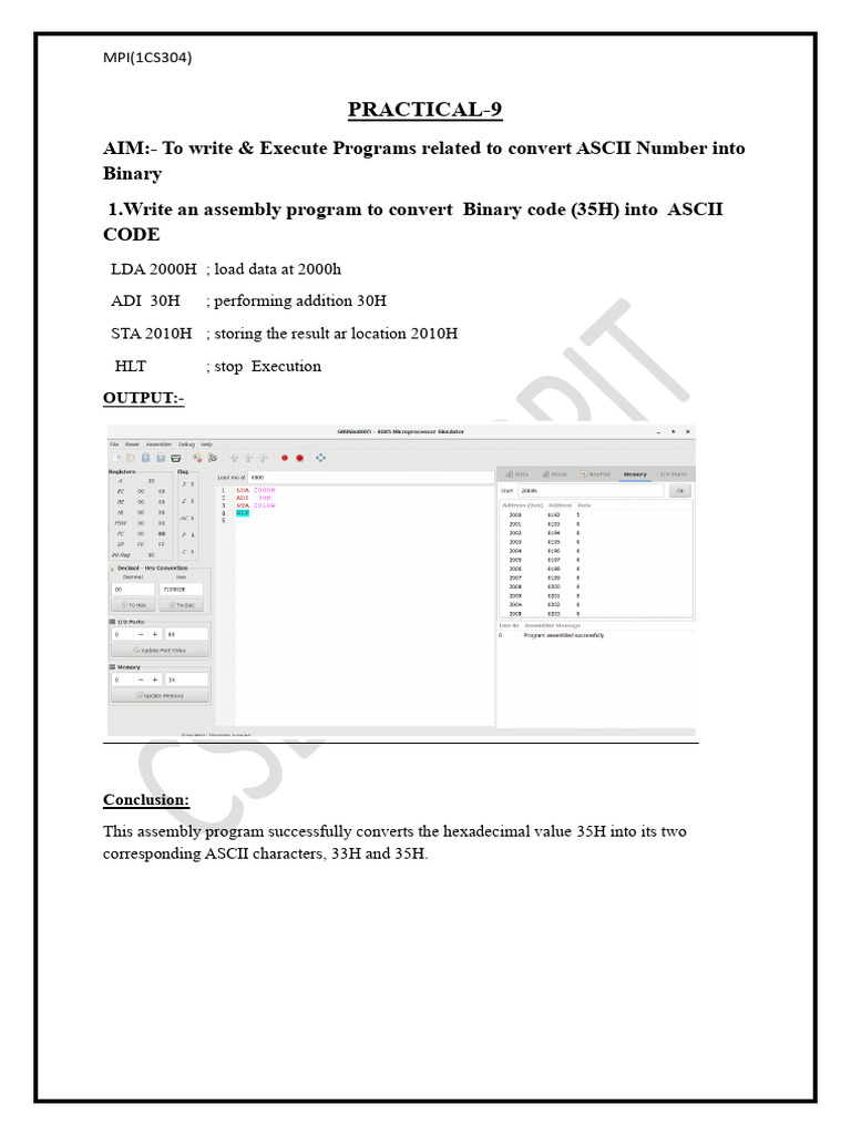 Practical 9 S Mpi Pdf
