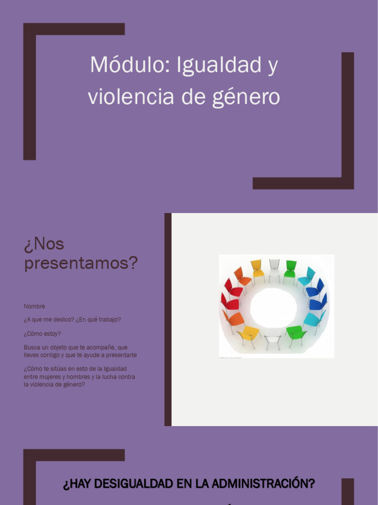 Igualdad de Género y Violencia: Claves | PDF | Estudios de género ...
