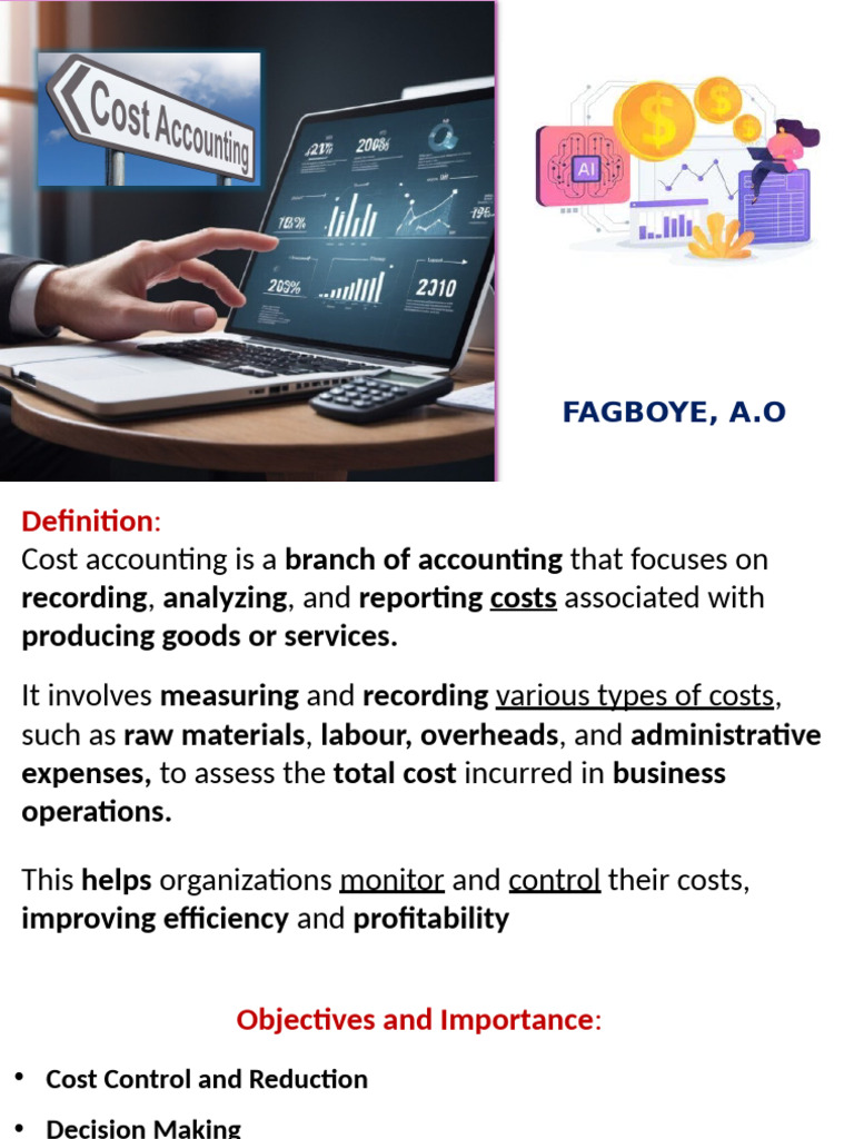 Cost Accounting: Concepts and Cycle | PDF | Cost Accounting | Cost