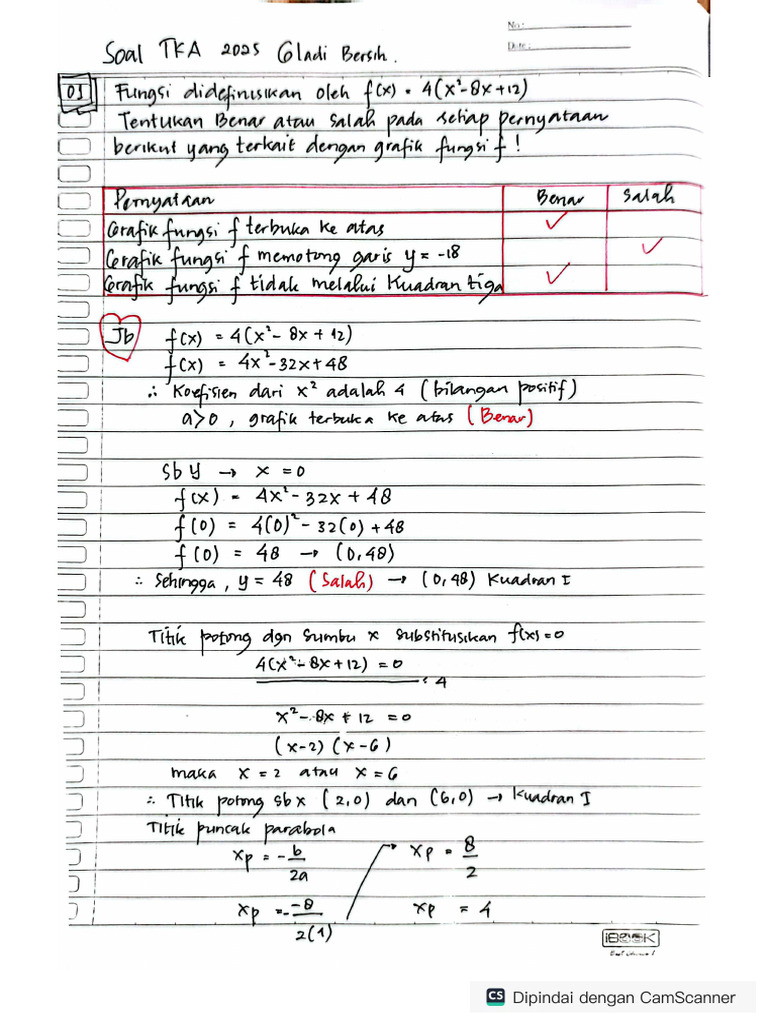 Soal Tka 2025 | PDF