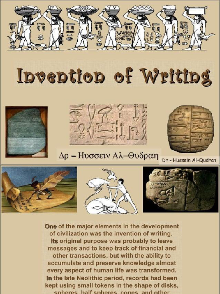 Invention of Writing (History of Writing) | PDF