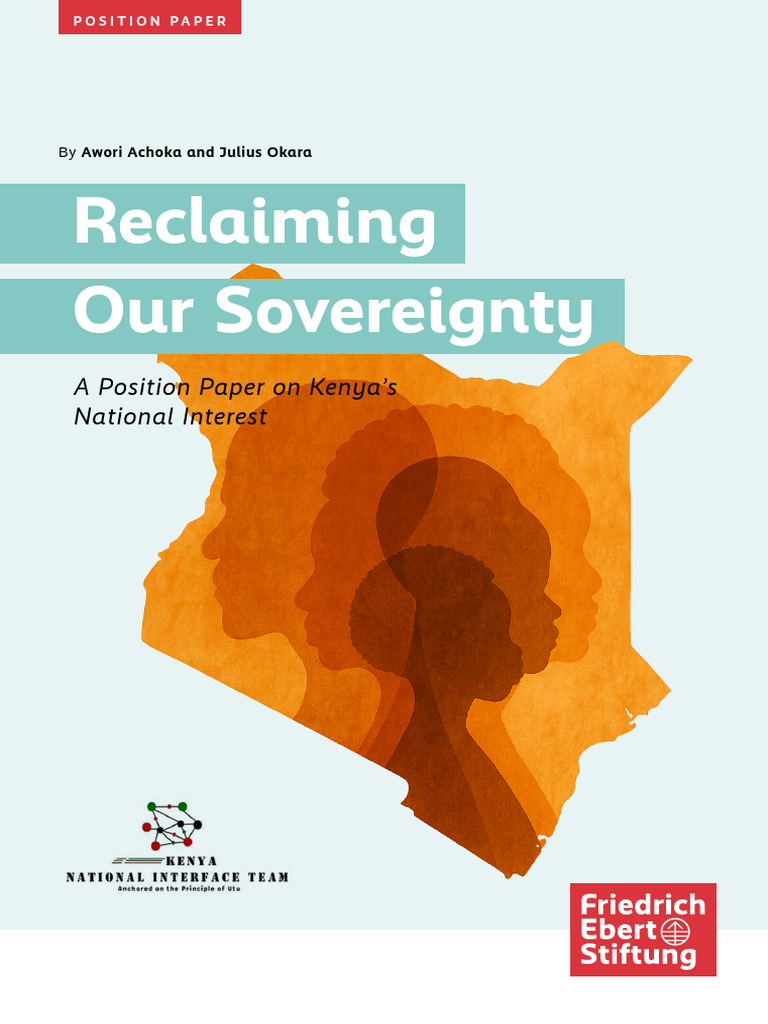 Position Paper - Reclaiming Our Sovereignty | PDF | Kenya | Governance